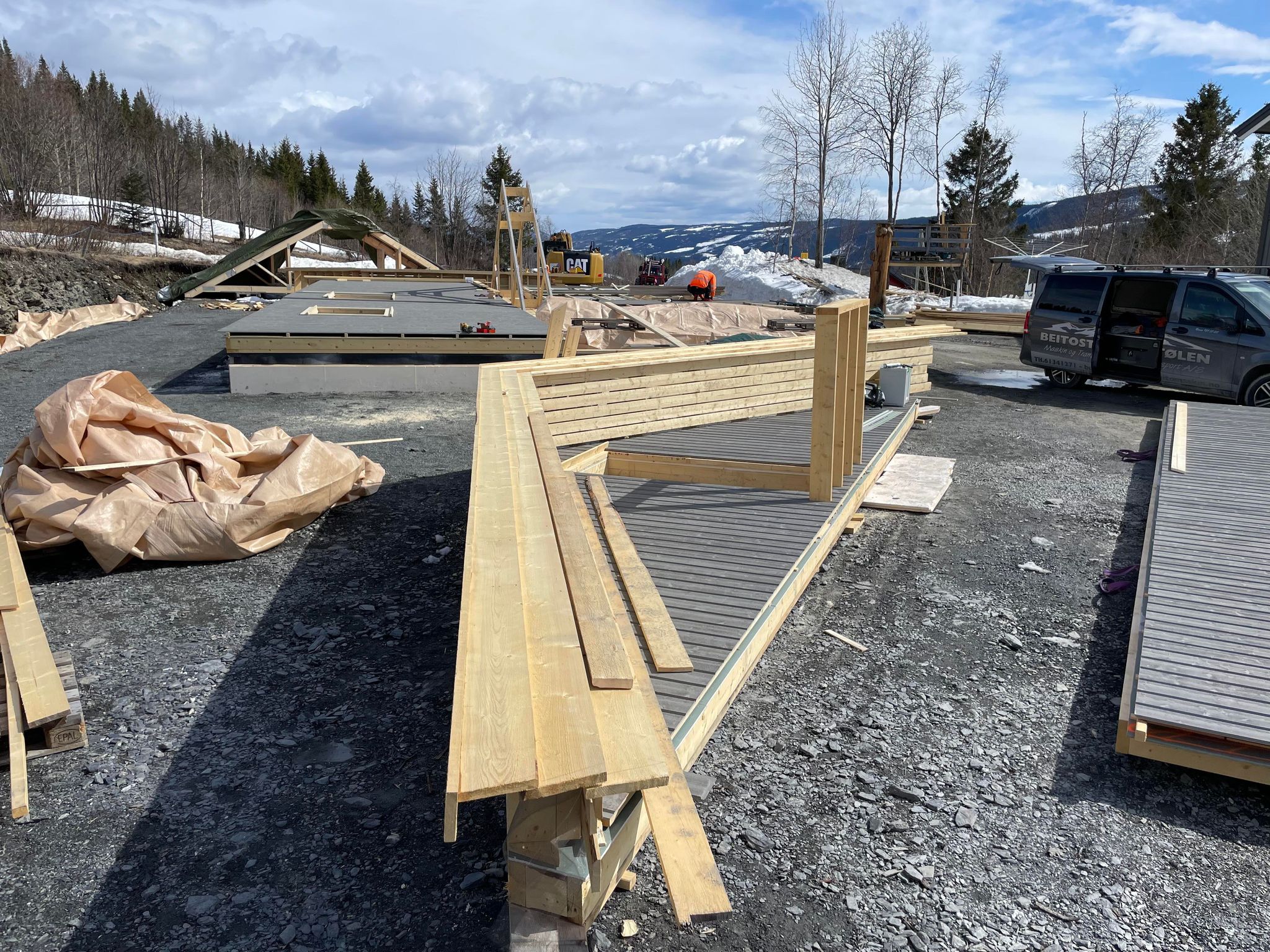 Lagerbygning Ulnes - Beitostølen Maskin og Transport AS