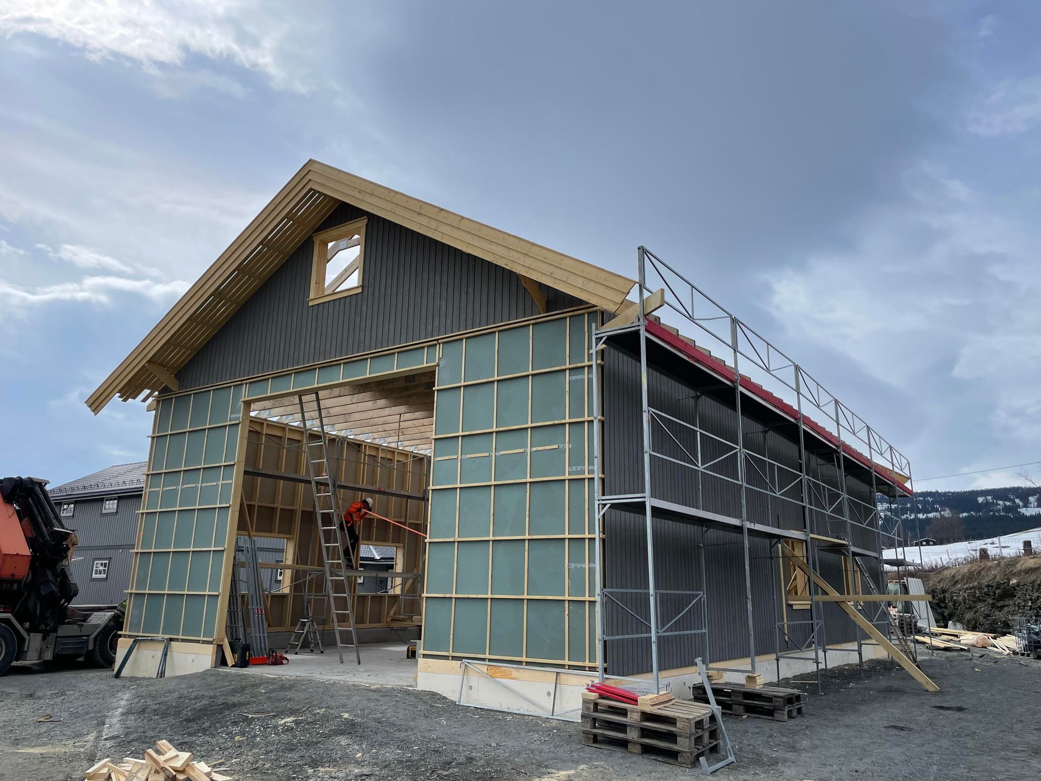 Lagerbygning Ulnes - Beitostølen Maskin og Transport AS