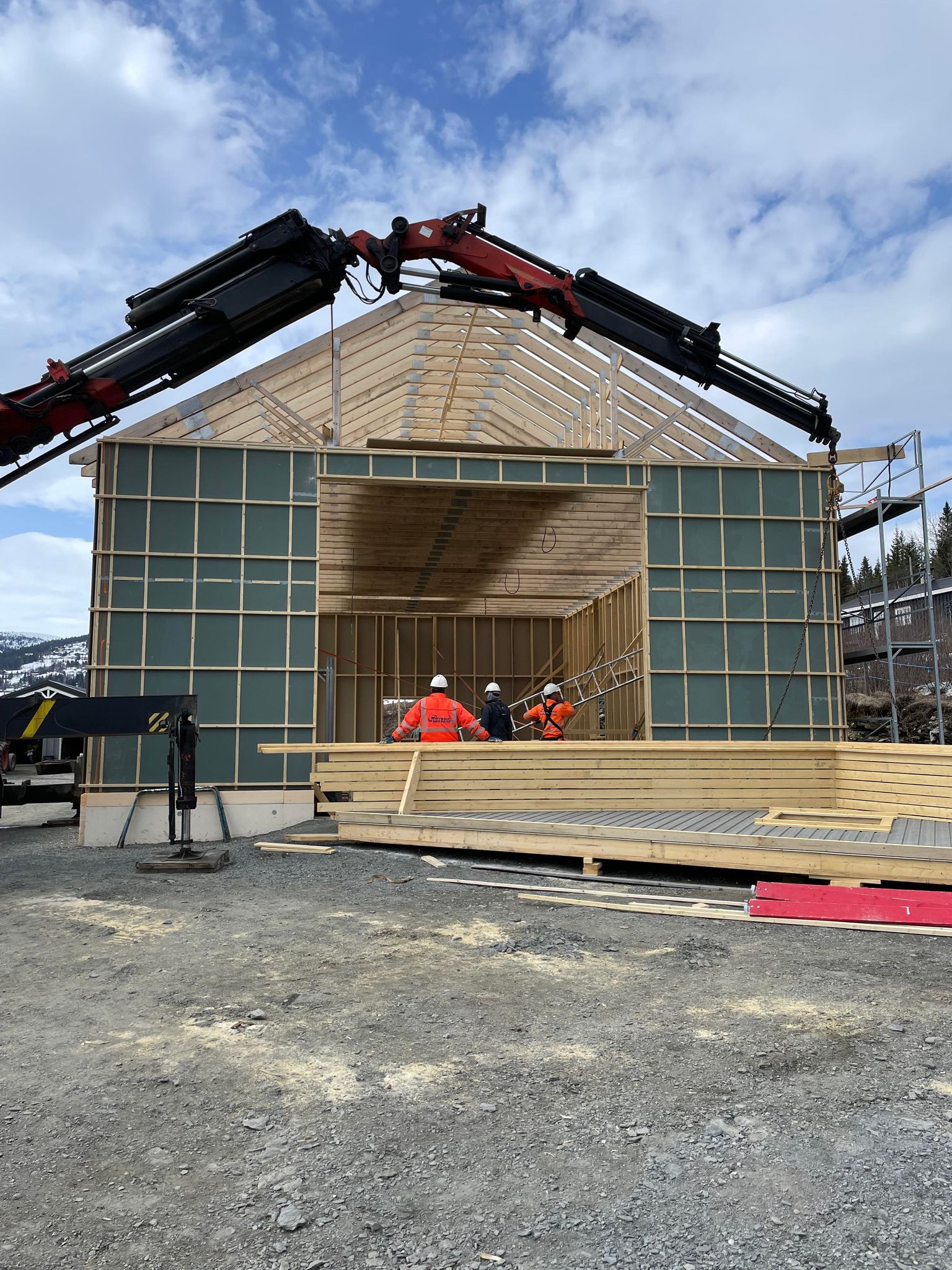 Lagerbygning Ulnes - Beitostølen Maskin og Transport AS