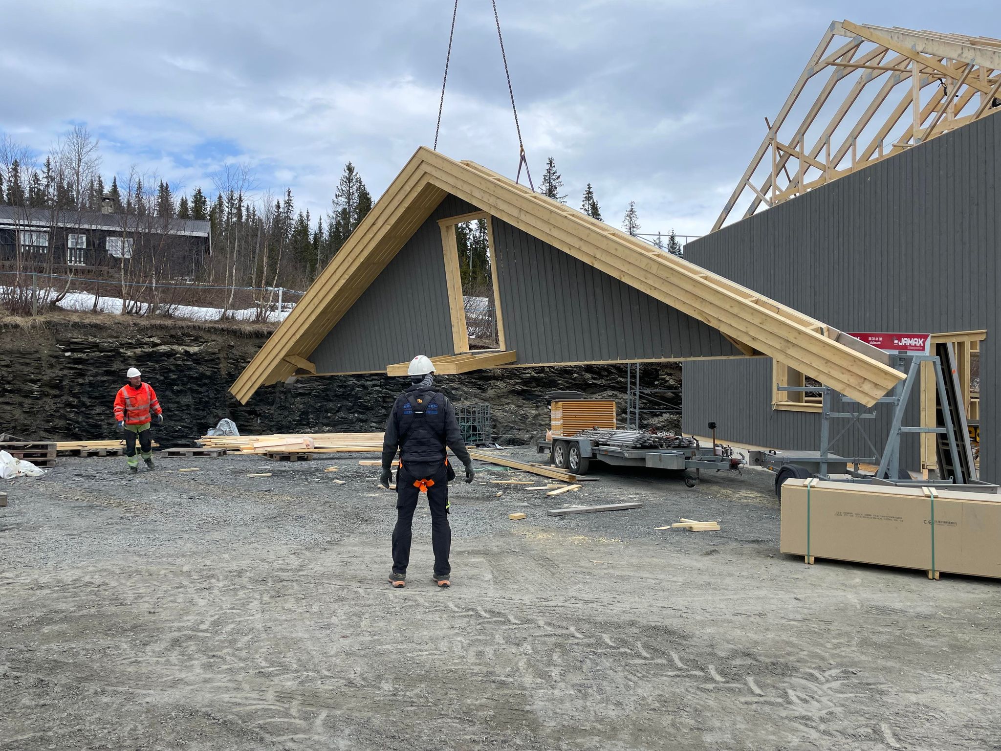 Lagerbygning Ulnes - Beitostølen Maskin og Transport AS