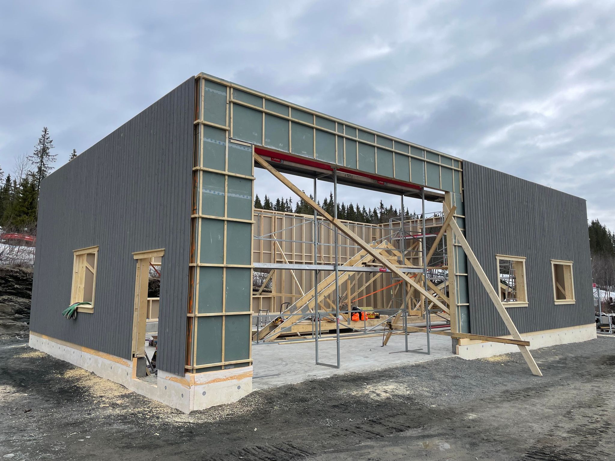 Lagerbygning Ulnes - Beitostølen Maskin og Transport AS