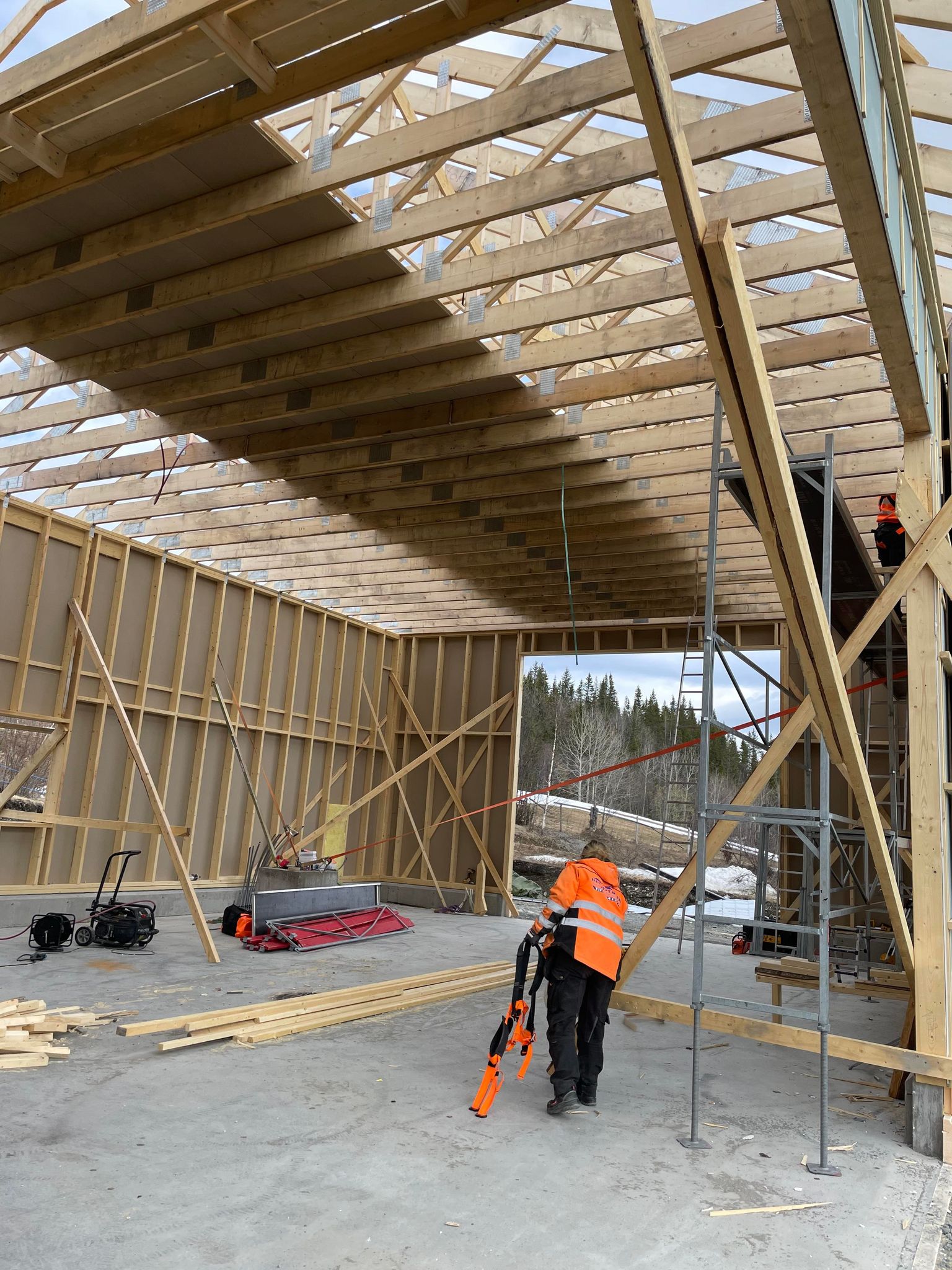 Lagerbygning Ulnes - Beitostølen Maskin og Transport AS